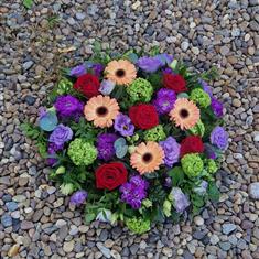 Rose and Germini Posy - Funeral Flowers Stafford